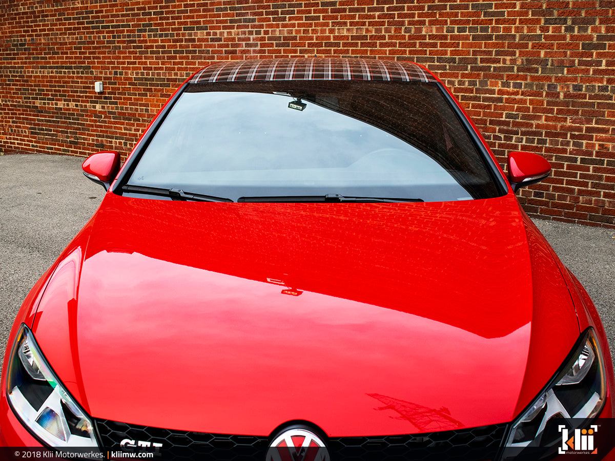 VW Roof Wrap - Mk7 GTI Plaid – Klii Motorwerkes