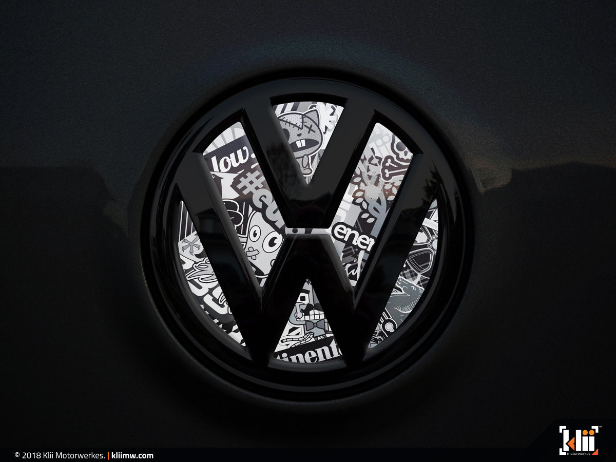 Sticker Vw Logo Volkswagen Logo Emblem